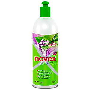 Novex Super Aloe Vera Leave In Conditioner, 17.6 Oz Bottle