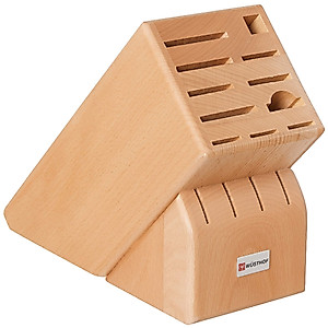 Wüsthof Gourmet Knife Block Set, One Size, Beechwood Block, Stainless Knives