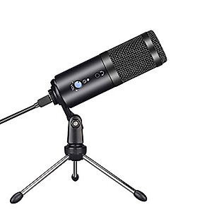 n/a Microphone USB Condenser Microphones for Laptop Computer Recording Studio Streaming Gaming Videos
