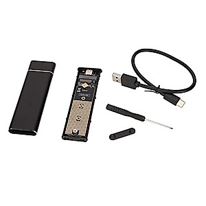 M.2 NVMe SSD Enclosure, USB3.1 SSD Enclosure Ultrathin Fast Transfer Type C Interface for PC