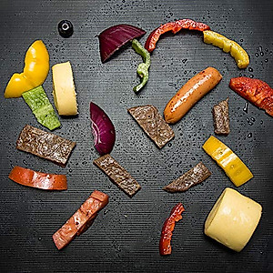 Aoocan Grill Mat - Set of 5 Heavy Duty Grill Mats Non Stick, BBQ Outdoor Grill & Baking Mats - Reusable, Easy to Clean Barbecue Grilling Accessories - Work on Gas Charcoal Electric - Extended Warranty