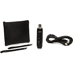 Shure X2u XLR-to-USB Signal Adapter with Headphone Jack, Integrated Pre-amp with Mic Gain Control, Zero-Latency Monitoring, +48V Phantom Power for Condenser Microphones, 3m USB Cable and Storage Pouch