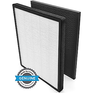 LEVOIT Air Purifier LV-PUR131 Replacement Filter, True HEPA & Activated Carbon Filters Set& Germ Guardian FLT4825 True HEPA GENUINE Air Purifier Replacement Filter B