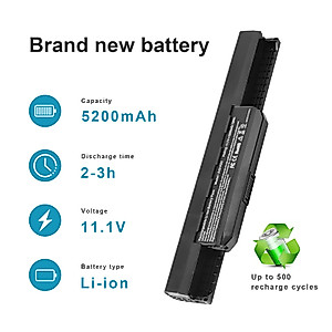 TREE.NB Asus Laptop Battery A31-K53 A32-K53 A32-K53S A41-K53 A42-K53 10.8 5200mAh Replacement