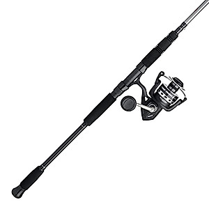 PENN Pursuit IV Spinning Reel and Fishing Rod Combo, Black/Silver, 4000 Reel Size - 7' - Medium - 2pc