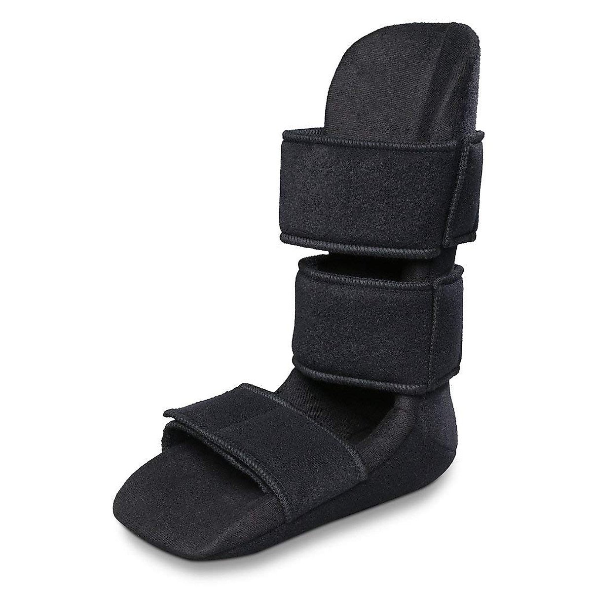 Swede-O Deluxe Night Splint Foot Support, Black, Small