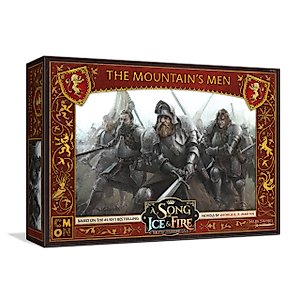CMON A Song of Ice and Fire Tabletop Miniatures Game The Mountain's Men UNIT BOX - Command a Fearsome Mercenary Unit! Strategy Game for Adults, Ages 14+, 2+ Players, 45-60 Minute Playtime, CMON