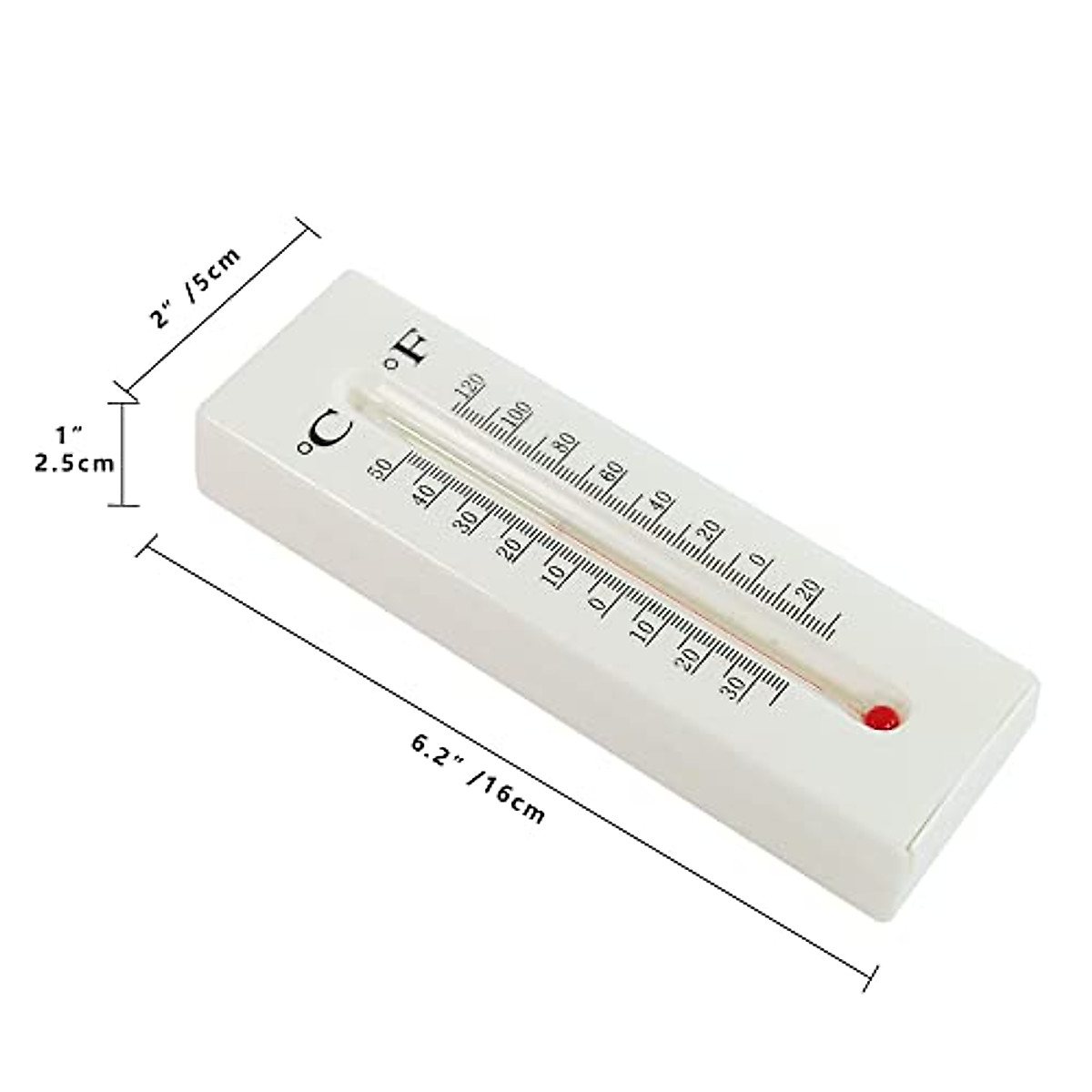 WYZworks - Thermometer Hide a Key Holder House Car Stash Temperature – Ideal for Indoor and Outdoor Purposes - Temperature and Humidity Meter with Celsius/Fahrenheit (℃/℉) – Hidden Key Holder