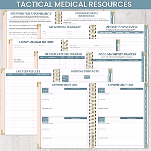 bloom daily planners Undated Chronic Illness Planner & Medical Journal - 12 Month Pain & Symptom Tracker, Mood & Medication Log, Appointment Organizer (7” x 9”)- You Are Stronger Than You Think