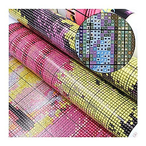 Joy Sunday Cross Stitch Kits Classical Scenery Style Cross-Stitch Embroidery Sets (14CT Stamped Kit,The Girl Sat on The Dragon)