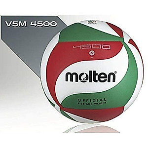 Molten Volleyball - 5, White/Green/Red
