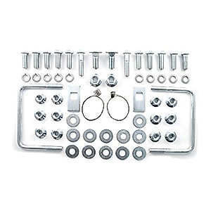 CURT 60657 Double Lock Gooseneck Installation Brackets, Fits Select Dodge, Ram 1500, with Coil Springs, Carbide Black Powder Coat