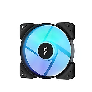 Fractal Design Aspect 12 RGB 120 mm PWM Wide 500-2000 RPM Range Black Frame 3-Pack Computer Fan