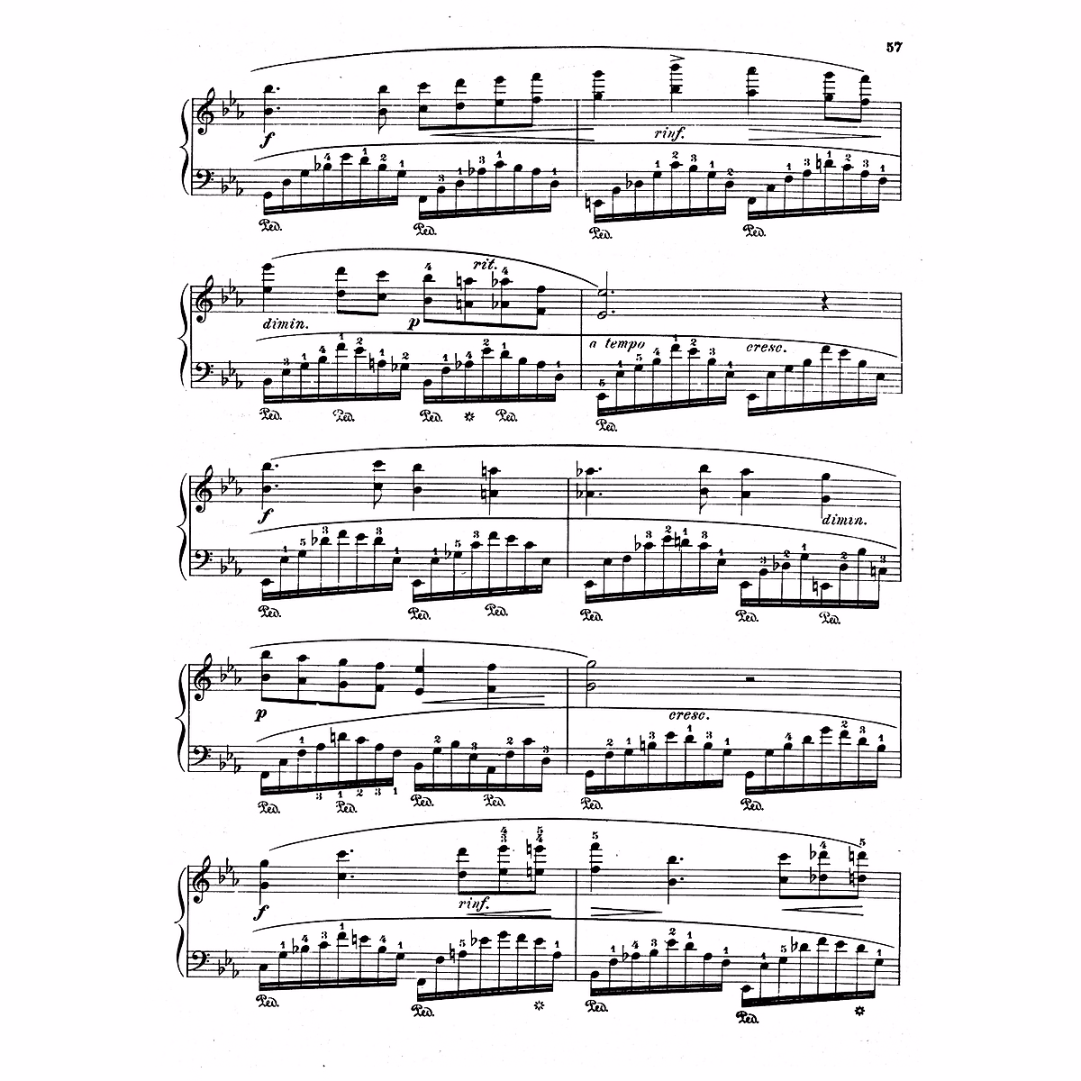 12 Etudes caracteristiques, Op.2 for Piano by Adolf von Henselt (Schirmer) [ReImaged Loose Leaf Facsimile Edition 2019.]