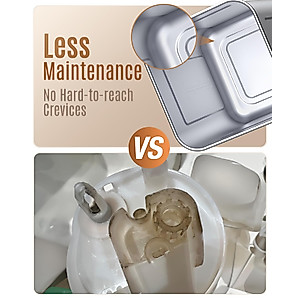 Stainless Steel Humidifier, Easy to Clean Humidifier, Dishwasher Safe Humidifiers, Cool Mist Humidifiers for Bedroom