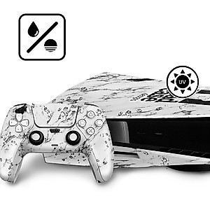 Head Case Designs Officially Licensed Katerina Kirilova Night Poppy Garden Patterns Vinyl Faceplate Gaming Skin Decal Compatible With Sony PlayStation 5 PS5 Digital Console and DualSense Controller