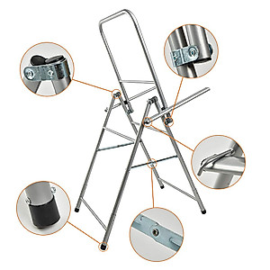 TOPARCHERY Archery Target Stand for Bag Targets EVA Foam Targets Adjustable Portable Target Stand for Outdoor Practices Multi-application Archery Backstop