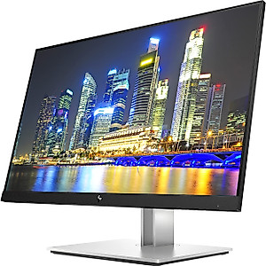 HP EliteDisplay E24 G4 24 Inch IPS FHD Multi-Device Monitor Bundle with Blue Light Filter, HDMI, DisplayPort, HDMI to USB-C Adapter, Compatible with MacBook, MacBook Pro, MacBook Air, iPad and iPhone