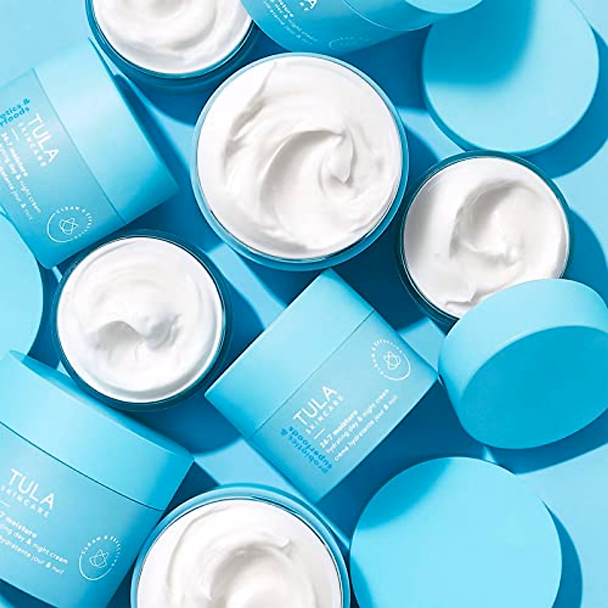 TULA Skin Care 24-7 Moisture Hydrating Day and Night Cream | Moisturizer for Face, Ageless is the New Anti-Aging, Face Cream, Contains Watermelon Fruit and Blueberry Extract | 1.5 oz.