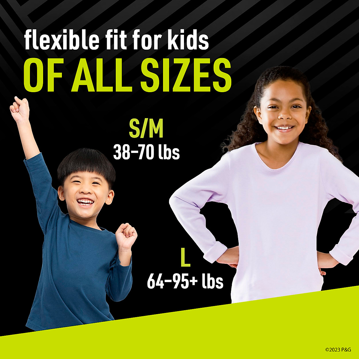 Pampers Ninjamas Nighttime Bedwetting Underwear Boys - Size S/M (38-70 lbs), 44 Count (Packaging May Vary)