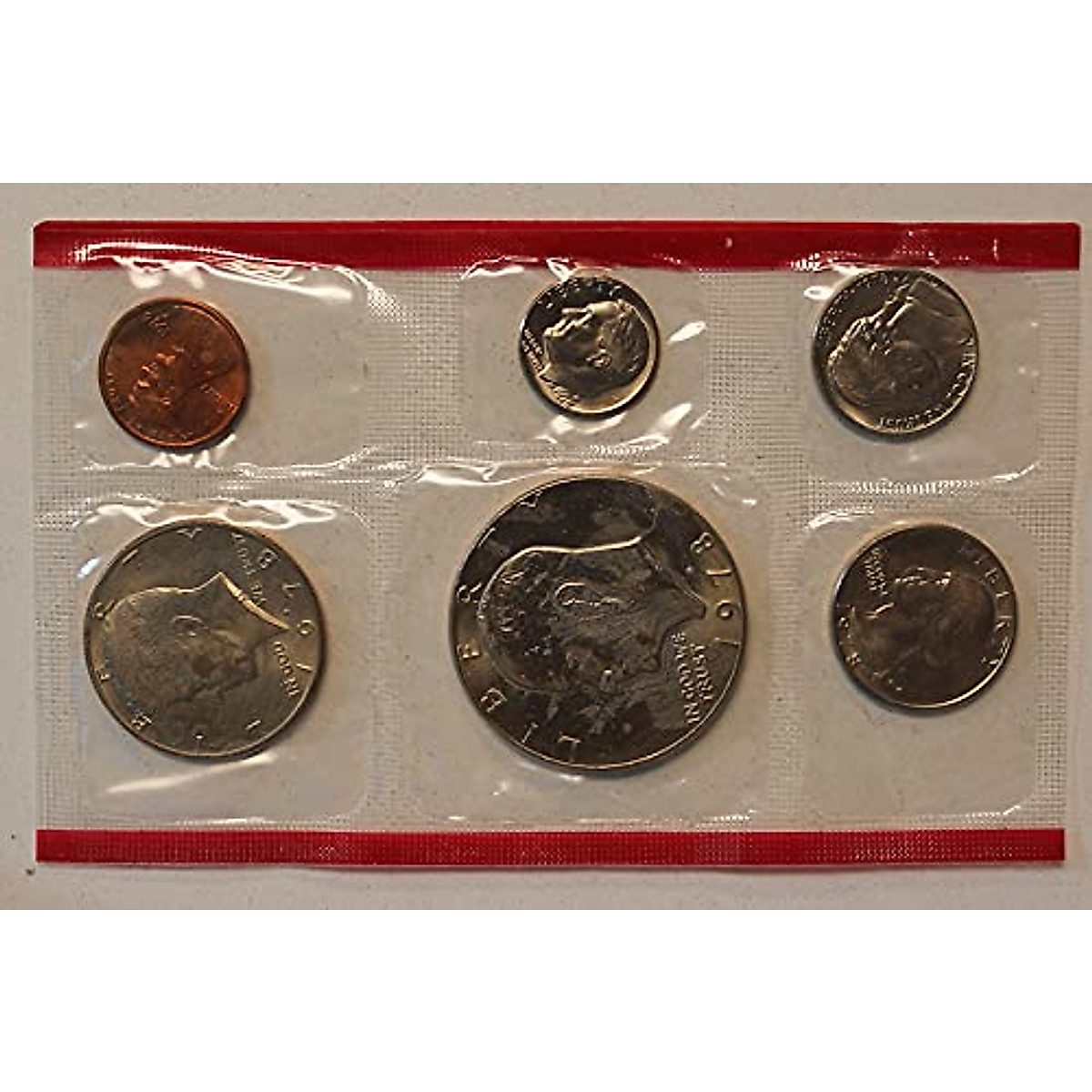 1978 United States Mint Uncirculated Coin Set in Original Government Packaging