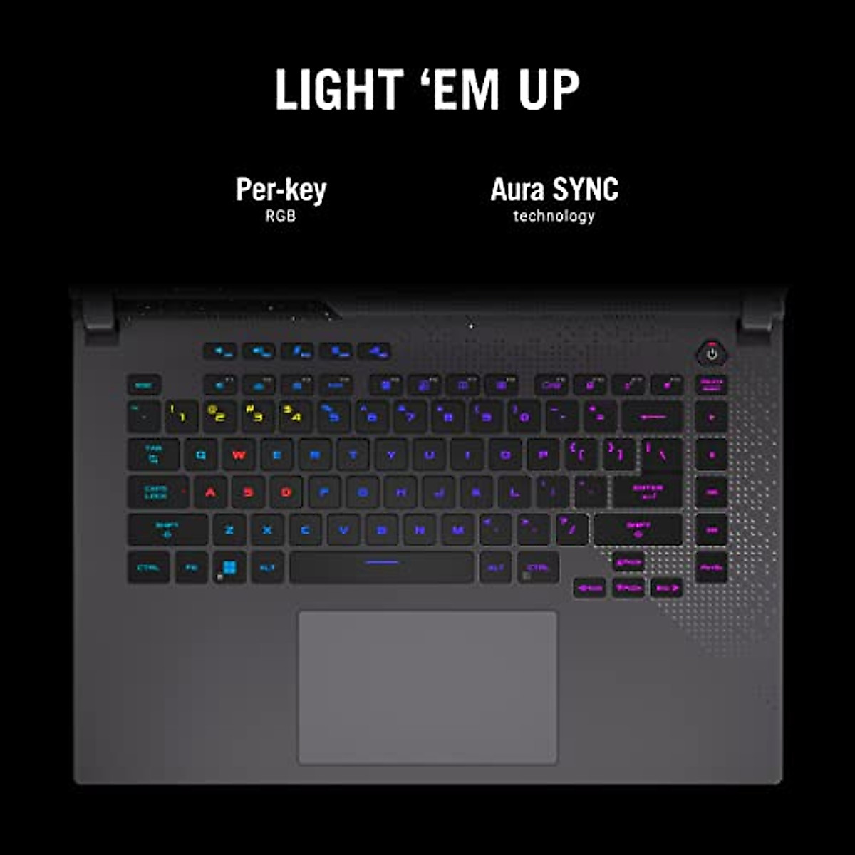 ASUS ROG Strix G15 (2022) Gaming Laptop, 15.6” 300Hz IPS FHD Display, NVIDIA GeForce RTX 3060, AMD Ryzen 7 6800H, 16GB DDR5, 1TB SSD, RGB Keyboard, Windows 11 Home, G513RM-IS74