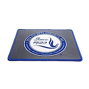 Zeta Phi Beta Hemmed Mouse Pad