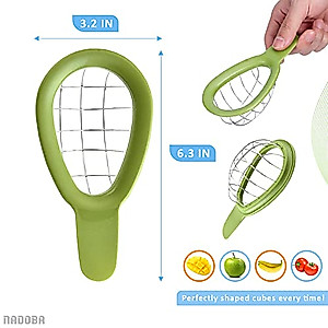 Avocado Slicer Tool Fruit Knife - Avocado Masher Kitchen Tool Avocado Cutter Tool Fruit Slicer Cutter Cool Kitchen Gadgets - Slicer Vegetable Cutter Fruit Carving Tools Apple Peeler Fruit Peeler Tool