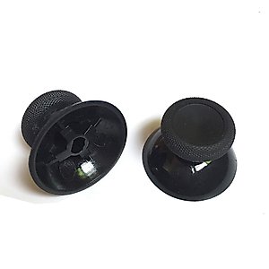 Analog Thumb Grip Stick Joystick Cap Thumbsticks Cover for Playstation 4 PS4 Xbox One PS3 Xbox One Slim S Controller Black