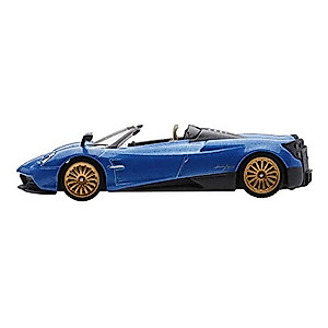 Pagani Huayra Roadster Blue Francia U.S.A. Exclusive Limited Edition to 4,800 Pieces Worldwide 1/64 Diecast Car by True Scale Miniatures MGT00038