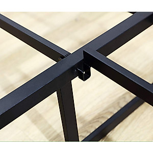 TATAGO 9 Inch Heavy Duty Box Spring Mattress Foundation 3000lbs Max Weight Capacity/No Noise/Easy Assembly,Queen