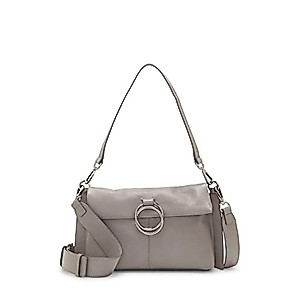 Vince Camuto Womens Livy Shoulder Bag, Ultimate Grey, One Size US