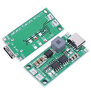 Walfront DDTCCRUB Battery Charger Module 2S‑2A Li‑ion Battery Charger Board Step Up Boost Battery Charger Module