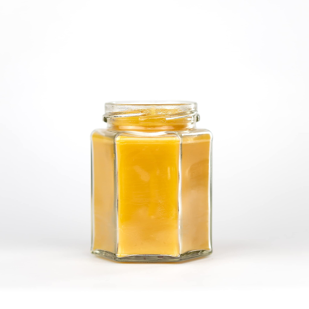 Frankincense & Myrrh Scented 100% Beeswax Jar Candle, 12 Ounce Hand Poured by Hubbardston Candle Company