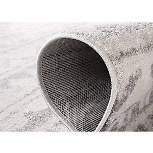 SAFAVIEH Adirondack Collection Accent Rug - 4' x 6', Ivory & Grey, Moroccan Boho Distressed Design, Non-Shedding & Easy Care, Ideal for High Traffic Areas in Entryway, Living Room, Bedroom (ADR119B)