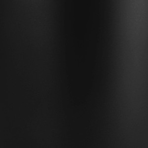 mDesign Stainless Steel Round Metal Trash Can, Small 4 Gallon Wastebasket, Garbage Basket Bin for Bathroom, Bedroom, Kitchen, or Home Office, Holds Waste and Recycle, Mirri Collection, Matte Black