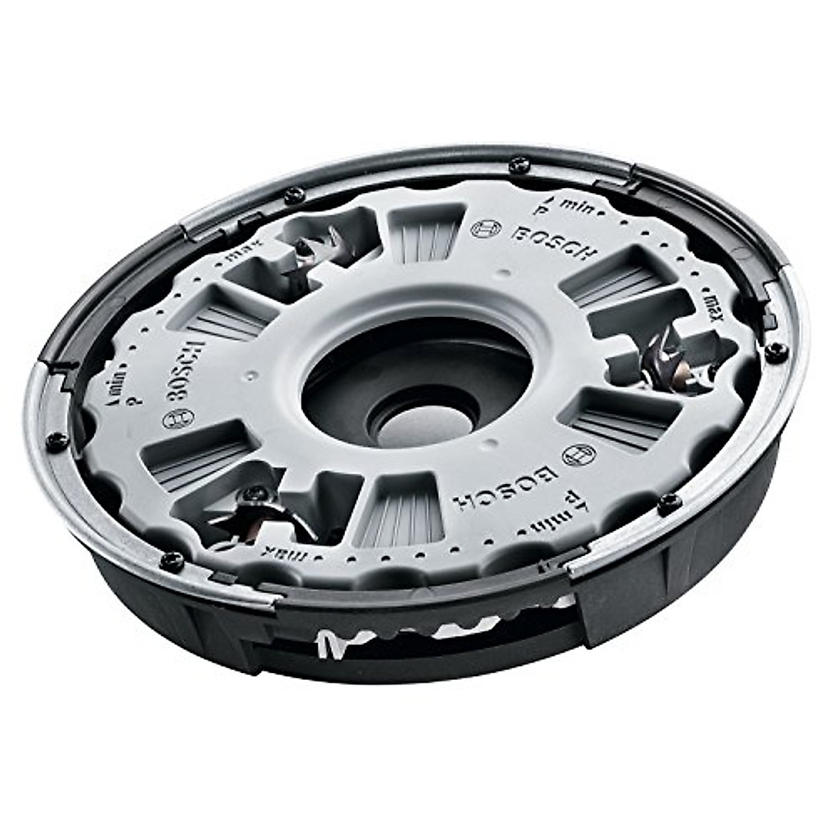 Bosch Accessories Wallpaper Removal Accessory for PWR 180 CE Sander, 180mm, 6 Hole Depths, Black