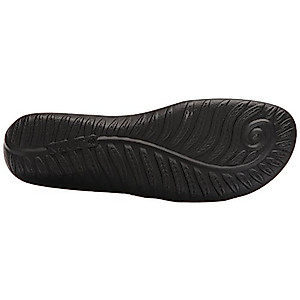 NAOT Women's Papaki Sandal Black Patent Lthr Combo 5-5.5 M US