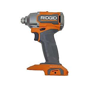 RIDGID 18V Brushless Cordless 1/4 in. Impact Driver R862301 (Tool Only, Bulk Packaged), Orange