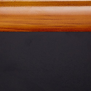 Kings Brand Furniture - Wood Buffet Cabinet Console Table, Black / Walnut