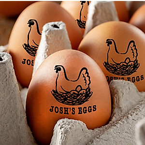 Egg Stamps For Fresh Eggs, Flat Rubber Stamp for Eggs, Chicken EGG Stamp for fresh eggs, Egg Stamps, Custom Egg Stamp, Egg Labels, Mini Egg Stamp, Farm Stamp, Eggs Stamp