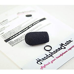 HeadphoneMate Microphone Wind Screen Foam Screen Muff Cover for Bose Aviation Headset X A20 TELEX