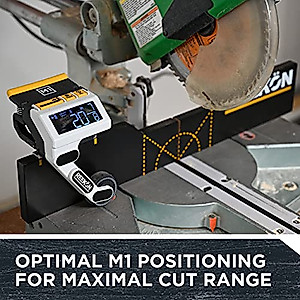 REEKON M1 Caliber Adapter Fence – Allows M1 Caliber Mounting on Wide Variety of Miter Saws and Chop Saws, Aluminium Mounting Point, 4 Fasteners Included for Easy Installation