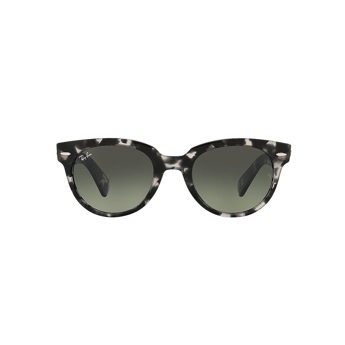 Ray-Ban RB2199 Orion Square Sunglasses, Grey Havana/Grey Gradient Dark Grey, 52 mm