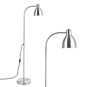 Ikea 201.109.03 Lersta Floor/Reading Lamp, Aluminum