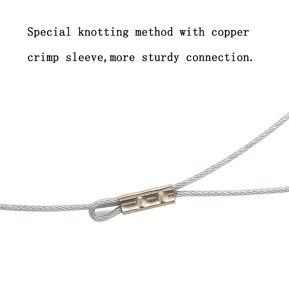 Fishing Hook Rigs with Sinker 49 Strands Steel Leaders-Saltwater Surf Fishing Tackle Kit Heavy Duty Hooks,7 * 7 Strands Steel Wire with Nylon-Coating (8#, 3 Hooks Rig with Sinker)