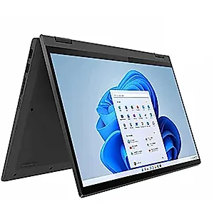 Lenovo Flex 5 Laptop, 14.0" FHD Touch Display, AMD Ryzen 7 5700U, 16GB RAM, 512GB PCIe SSD, AMD Radeon Graphics, Windows 11 Home Bundle with JAWFOAL