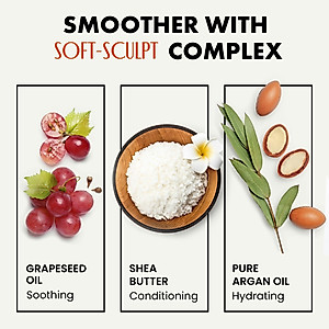 Eclat Skincare Men's Balm, Oil, Conditioner, Beard Wax Moisturizer & Softener w/Shea Butter, Pure Argan Oil - Sensitive Skin