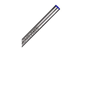 Monteverde USA Ballpoint Refill to Fit Montblanc Ballpoint Pens - Medium Point, Soft Roll, Blue (2 Pack) (M132BU)