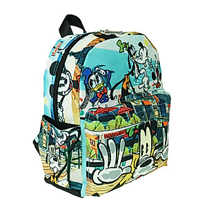 KBNL Goofy 12inch Deluxe Al Over Print Daypack A21377 Medium